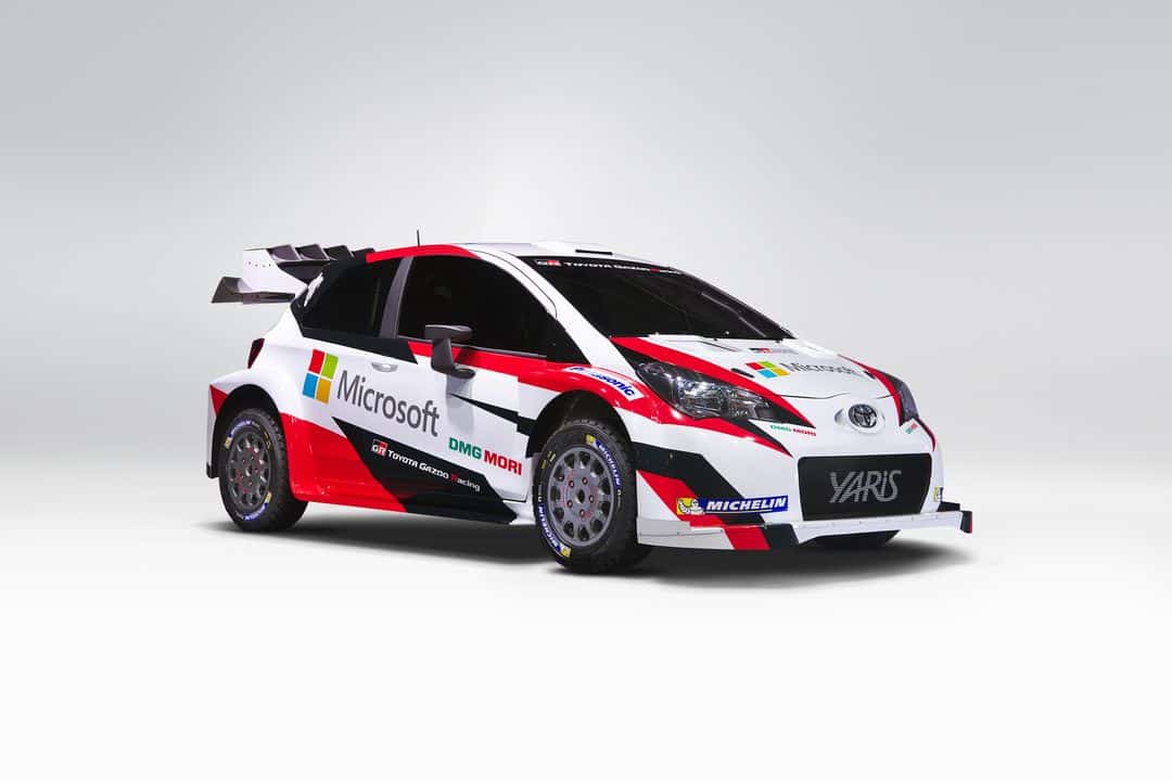 Toyota Yaris WRC : animée par Microsoft, Michelin et Panasonic