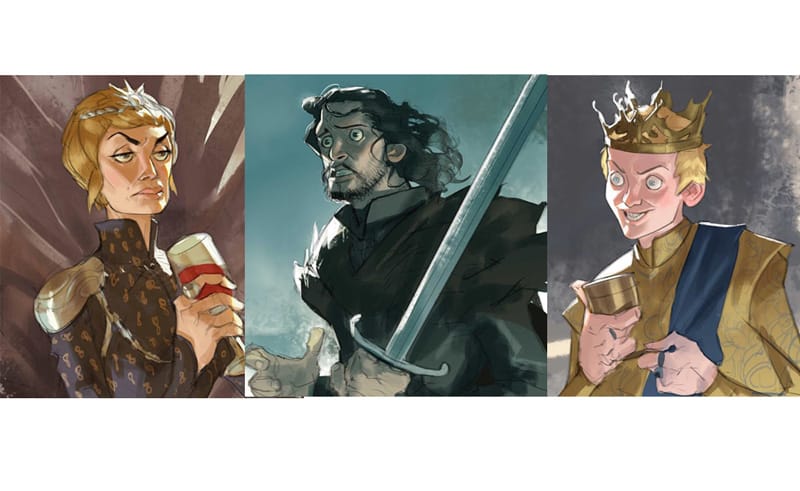 Game of Thrones : une version "cartoon" bluffante