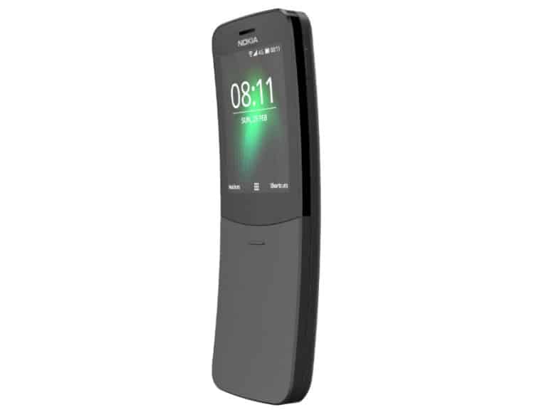 Nokia 8110 : le téléphone 4G à (forte) tendance rétro