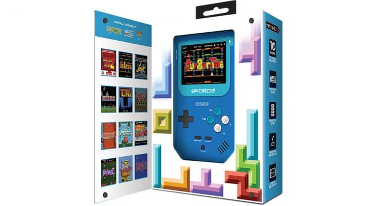 Retro-Bit Go Retro! Portable : la console portable rétro, avec 260 jeux ...