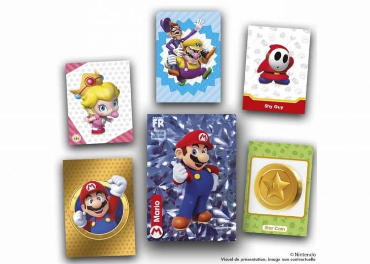 Super Mario de retour... avec des cartes Panini à collectionner