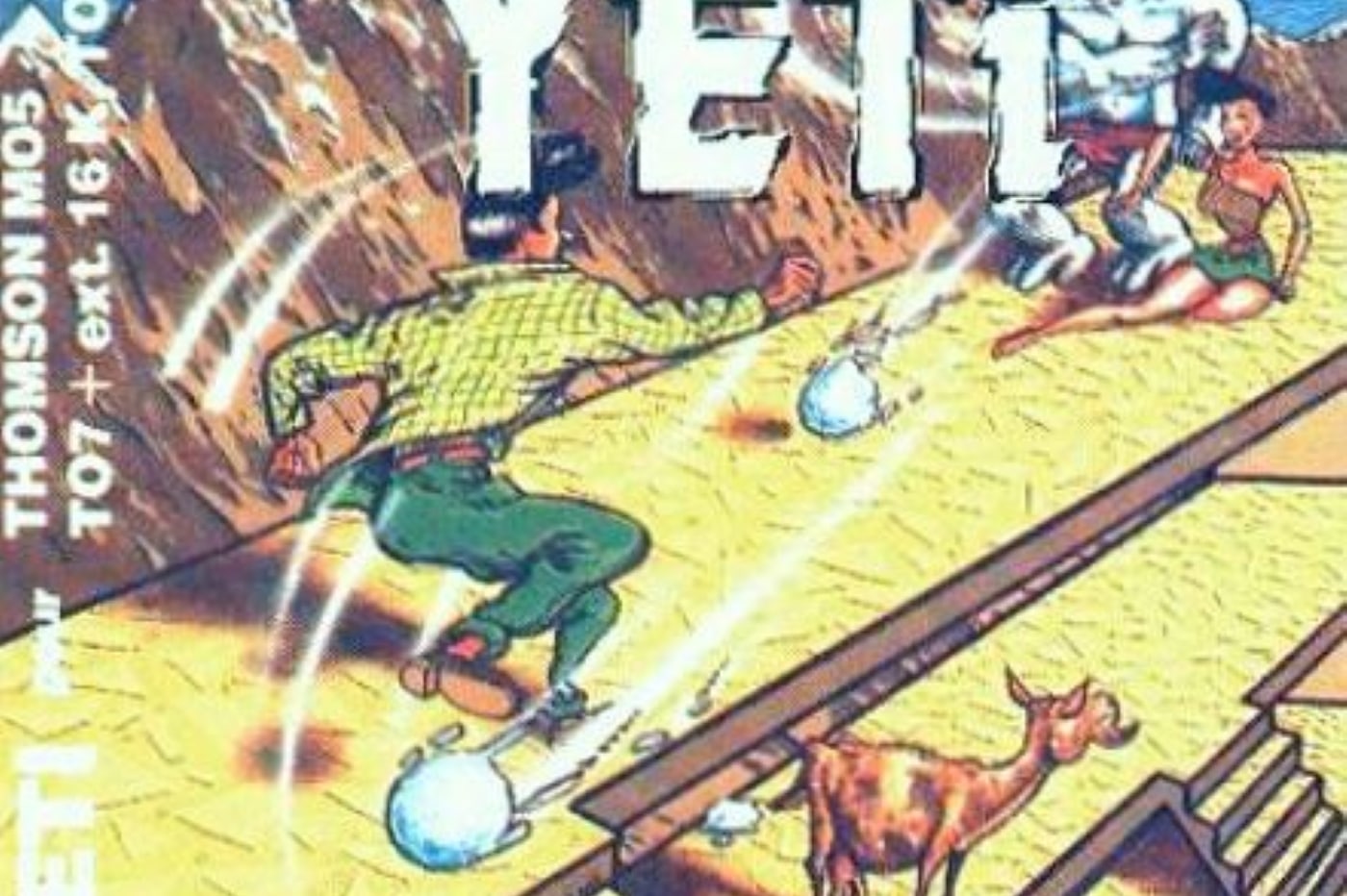 #Rétrogaming : tu te souviens... Yeti sur Thomson MO5