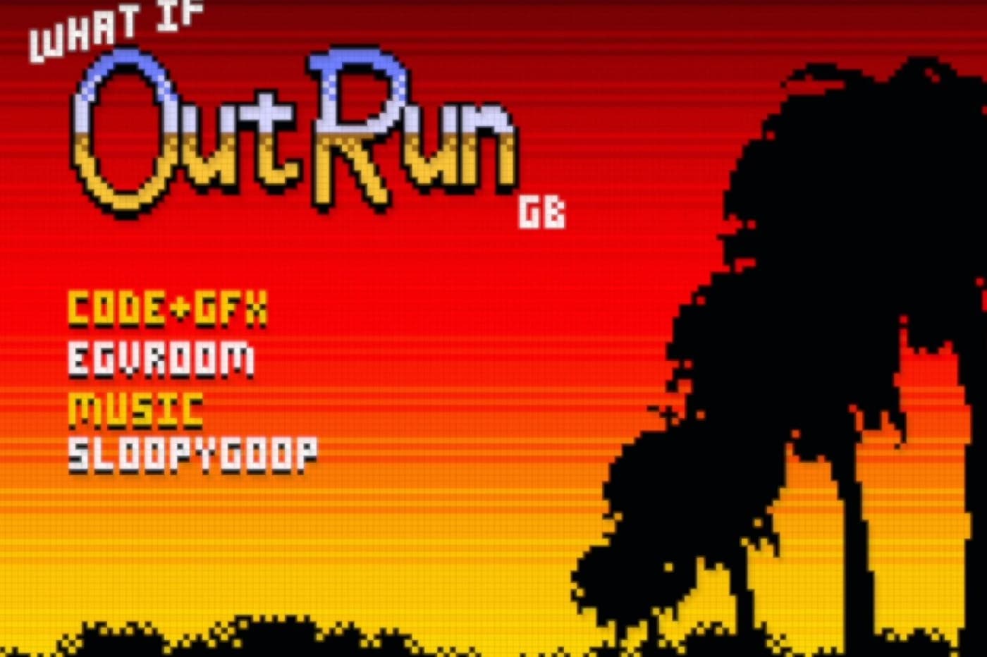 OutRun de retour sur Game Boy Color, la nostalgie à plein régime