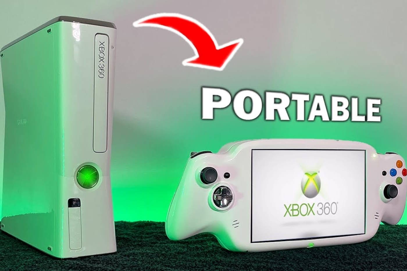 "Elle existe et elle fonctionne !" Voici la Xbox 360 Portable