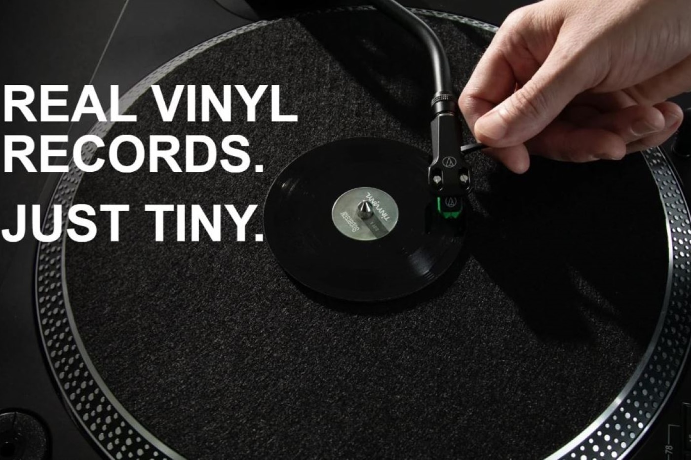 Tiny Vinyl : le vinyle mini par la taille, maxi par le prix